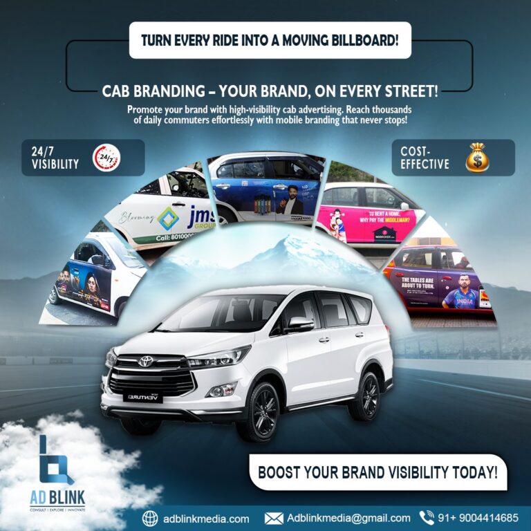 Cab Branding Advertising - adblinkmedia.com